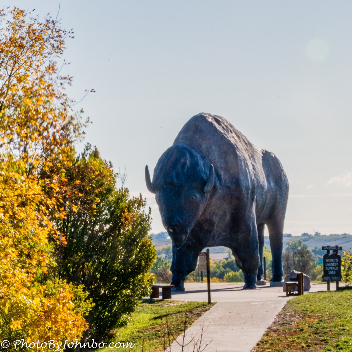 World’s Largest Buffalo – a 60-ton Giant in North Dakota – Journeys ...