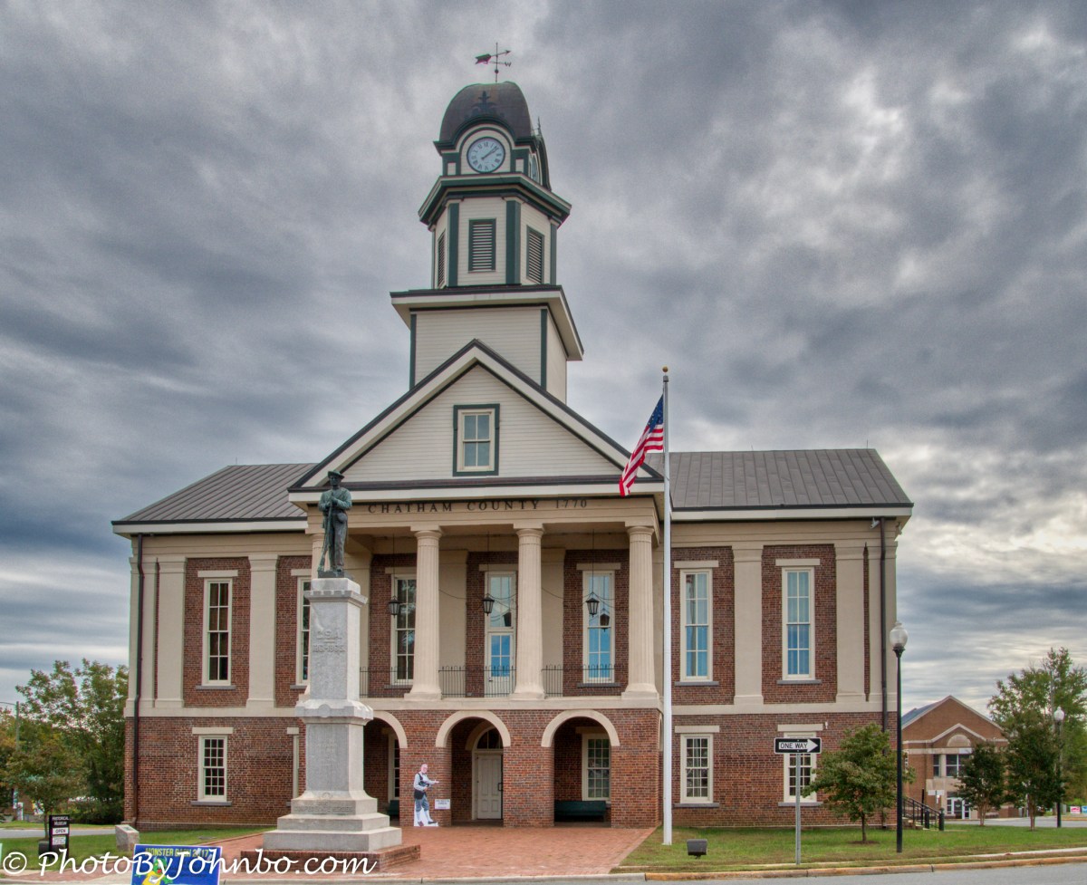 Chatham County – A Courthouse History – Journeys with Johnbo